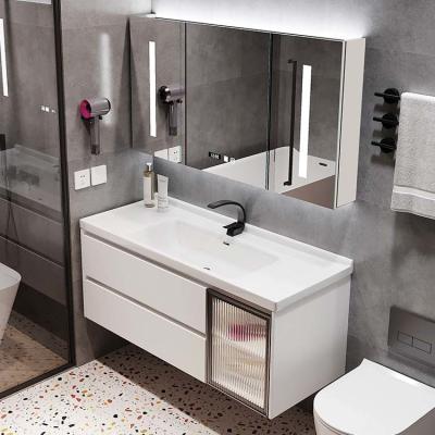 Chine Vanité de salle de bains de bâti de mur d'OEM vanité de salle de bains de 36 pouces avec l'évier à vendre