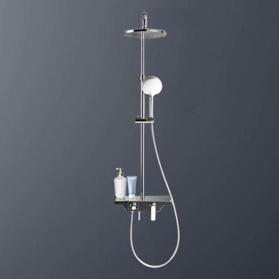 Chine SONSILL Hotel Luxury Brass Wall Mounted Hot and Cool Mixer Faucet Shower Cabin Set à vendre