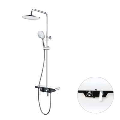Chine SONSILL Bathroom Shower System Cold and Hot Water Brass Wall Mounted Mixer Faucet Modern Shower Set à vendre