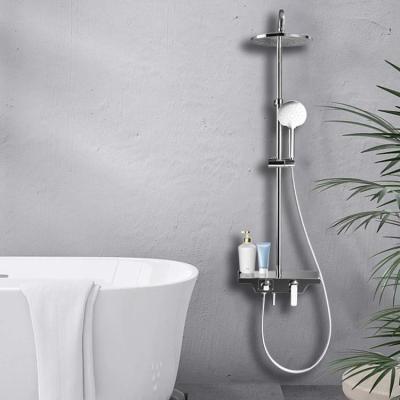Chine SONSILL Bathroom Shower System Cold and Hot Water Brass Wall Mounted Mixer Faucet Modern Shower Set à vendre