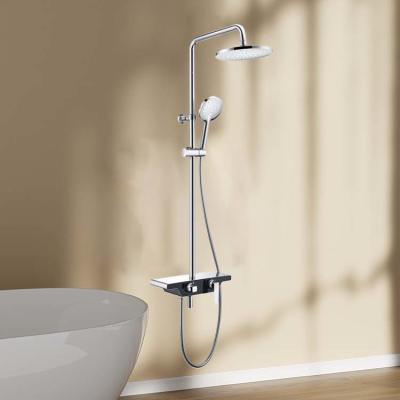 Chine SONSILL Bathroom Shower System Cold and Hot Water Brass Wall Mounted Mixer Faucet Modern Shower Set à vendre