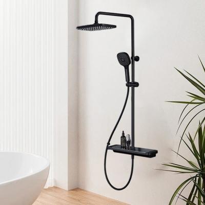 Chine Ensemble de douche de salle de bains de précipitations de système de robinet de douche d'hôtel de luxe de SONSILL à vendre