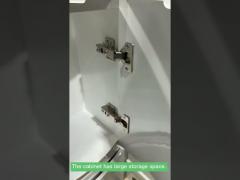 PVC simple blanc de 70cm sous le Cabinet d'évier avec la forme carrée légère