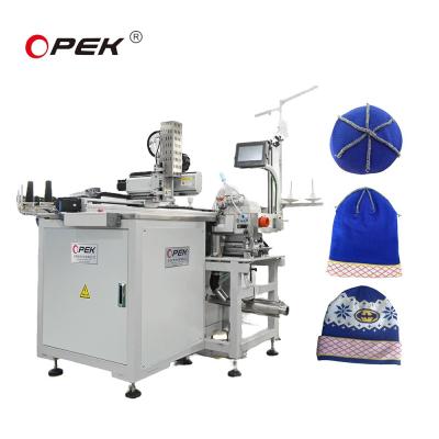 Κίνα 1500W τάση 220V 50/60HZ αυτόματη πλεκτή κάπα καπέλο overlock ραπτομηχανή για την αγορά προς πώληση