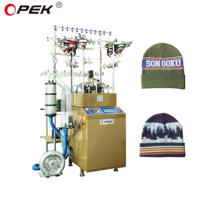 중국 고도로 OPEK 365 Jacquard 모자와 스카프 넥팅 기계 완전히 컴퓨터 제어 판매용