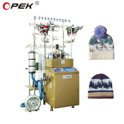 중국 고도로 OPEK 365 Jacquard 모자와 스카프 넥팅 기계 완전히 컴퓨터 제어 판매용