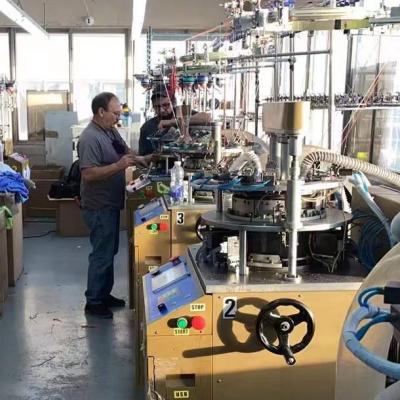 Touch Screen Circular Knitting Machine for Manufacturing Chunky Winter Hats and