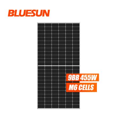 China BSM455M-72HPH 455w Half Cell Solar Panels Monocrystalline Solar Panel Perc 455w Solar Panel Price for sale