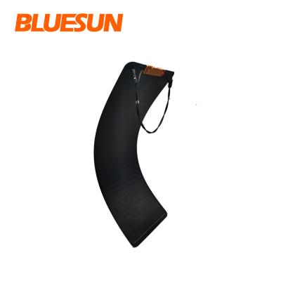 China Bluesun BSM-SFLEX-60W 50W 60W 70W 80W Mono Solar Panel Semi-Flexible Shingled 60W Solar Panel Price for sale