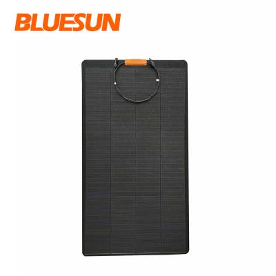 China Bluesun 160W 180W 200 Watt Flexible Solar Panel 1000W Kit 110W Semi-module for Yachts Use for sale