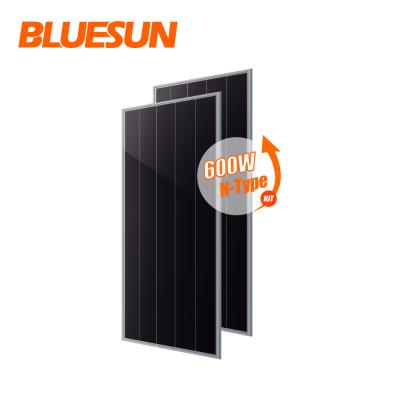 China High Efficiency 96 Cells Monocrystalline 600Watts Shingled Solar Panel Overlap Mono 600w 48v 24v Solar Panels for sale
