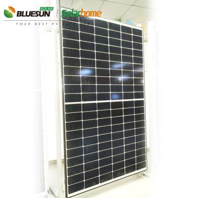 China Bluesun PERC Solar and Photovoltaic Panels High Efficiency Buy Solar Panel 400watt 410w 390w Installing Solar Panels for House for sale