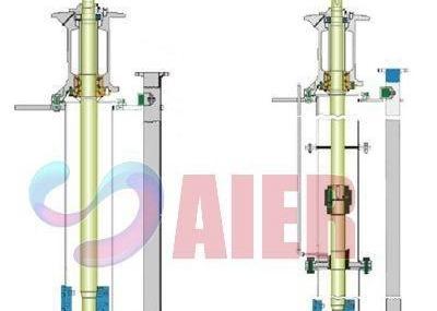 Cina Resistenza della corrosione verticale del fuso della pompa centrifuga ceramica dei residui YCT in vendita