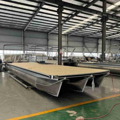 China Custom Size Floating Pontoon Platforms Aluminum Alloy Weather Resistant for sale