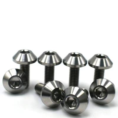 Κίνα Κεφαλάκι ομπρέλας από τιτάνιο M8 15 20 25 30 35mm Bolt για ποδήλατο Μοτοσικλέτα με όμορφο χρώμα προς πώληση