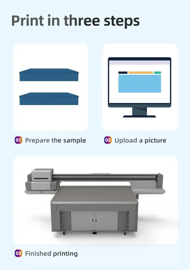 UV Inkjet Flatbed Printer Digital LED for Advertising Bags Printing by Supplier