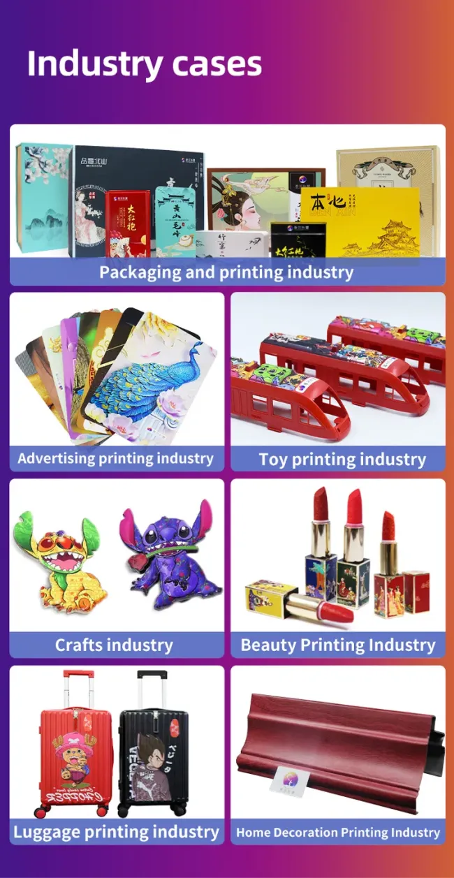 UV Inkjet Flatbed Printer Digital LED for Advertising Bags Printing by Supplier