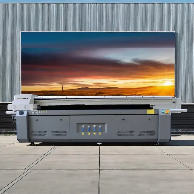 Industrial Large Format UV Printing Ceramic Tiles Wood Glass Metal