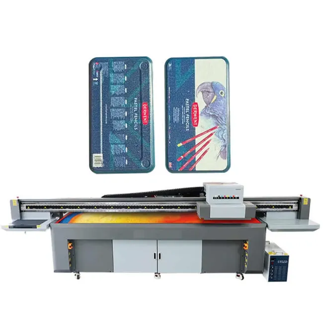 Industrial Large Format UV Printing Ceramic Tiles Wood Glass Metal
