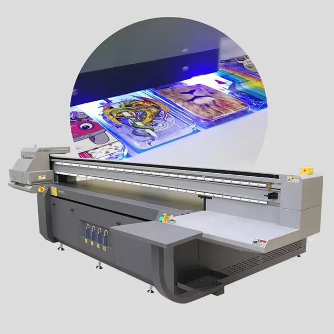Industrial Large Format UV Printing Ceramic Tiles Wood Glass Metal