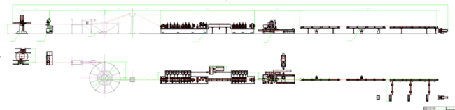 china manufacturer galvanized carbon steel tube rolling line