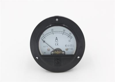 中国 62T2シリーズ小さい円形のアナログAC Ampパネル メーター電子90*75mm 販売のため