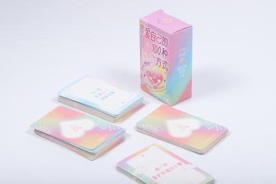Patterned Learning Game Cards PVC Uno Cards For 4 Years Old Children