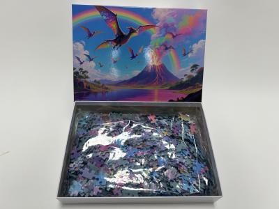 中国 教育用ゲームのための1000枚組のカスタムプリントパズル 販売のため