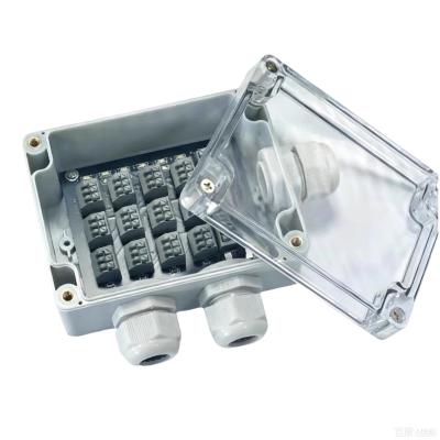 Cina Modulo di distribuzione del segnale di ingresso del sensore PLC Blocchi terminali Box di giunzione 12 Arrays in vendita