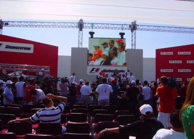 China P6 LED Stage Backdrop Screen Led Video Display With Die Cast Aluminum Cabinet for sale