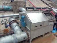 Cina Schermo a spirale a tamburo di CSM, schermo della sabbia per trattamento delle acque reflue delle acque luride in vendita