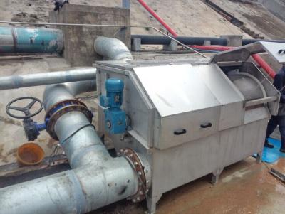 Écran en spirale à tambour de CSM, écran de poussière abrasive pour le traitement des eaux résiduaires d'eaux d'égout