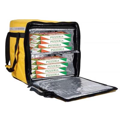 Cina Acquisti Isolata Bicicleta Motociclo Sacchetto per la consegna del cibo 32L Acquaproof Thermos Canvas Cake Thermal Bag in vendita