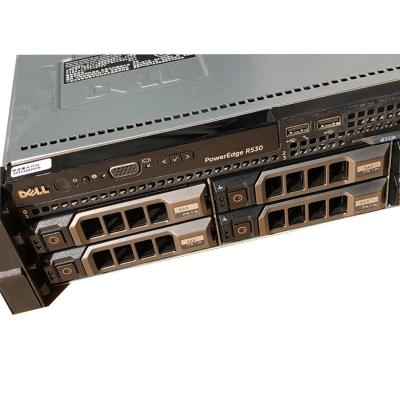 중국 사용자 지정 OEM R530 Poweredge 2U 랙 서버 인텔 Xeon CPU 및 DDR4 RAM 기능 판매용
