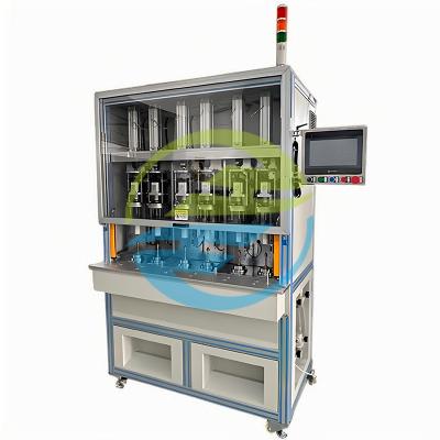 中国 銅バルブコア空気密度試験機 6 ステーション 0 - 0.6Mpa 漏れ試験装置 販売のため