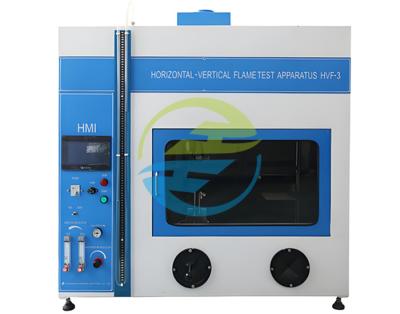 China Horizontal And Vertical Burning Test Methods Flammability Testing Equipment with 0.1MPa Gas Pressure for sale