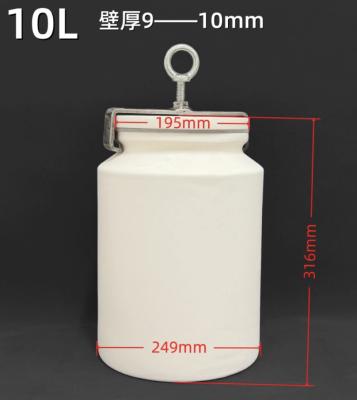 Cina Vasi di macinazione in corindone di allumina per mulini a vaso rotante in vendita