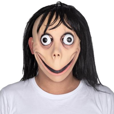 Chine Masques de costume de film de latex, Momo Mask Scary Full Face rampant à vendre
