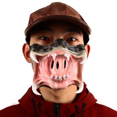 Chine Le costume prédateur de film masque réaliste créatif unisexe de taille adulte à vendre