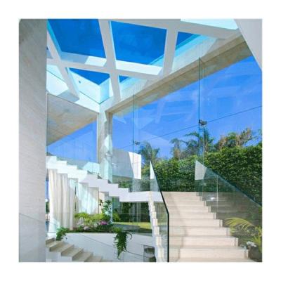 中国 Stainless steel shoe base prices glass panel clamps handrail outdoor stairs 販売のため