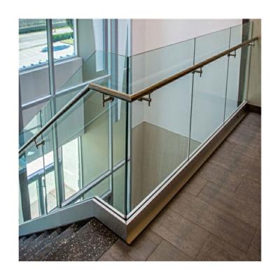 中国 Shoe base for vinyl fence outdoor glass railing system privacy fence on concrete patio 販売のため
