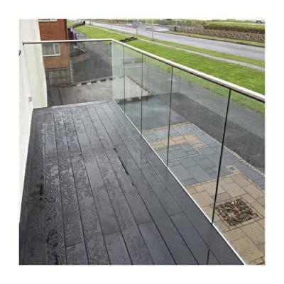 China U base handrail glass balcony kits building balcony railing à venda