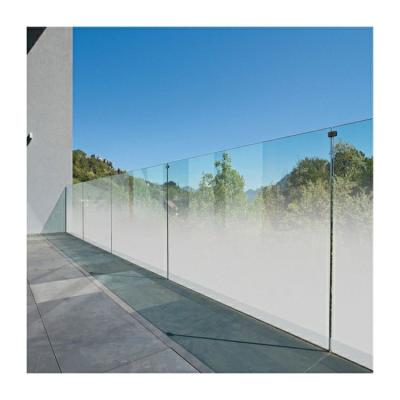 China Fence u channel glass patch fittings australia glass handrails for balcony à venda