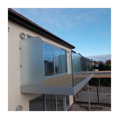 China Anodized aluminum u channel clamps to hold glass aluminium balcony balustrades à venda
