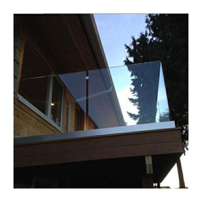 Китай U base support glass balcony cost tinted glass balcony продается