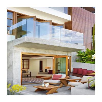 Китай Galvanised u channel fence feathers glass balustrade handrail balcony продается