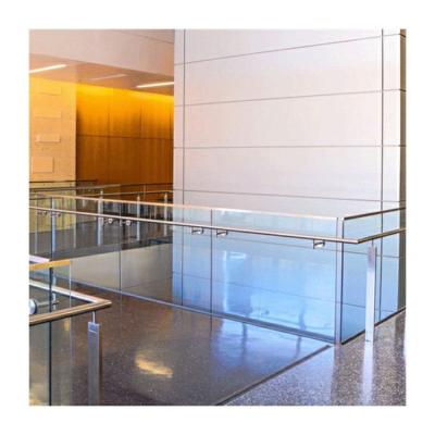 Cina U base for vinyl fence diy frameless glass balustrade patio picket fence in vendita