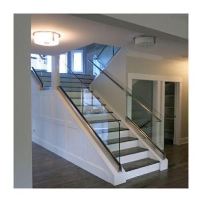 China Aluminium glazing channel sizes cost of frameless glass balustrade powder coated stair railings à venda
