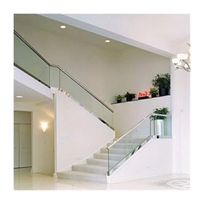 China Aluminium balustrade systems glass to glass brackets fortress stair railing à venda