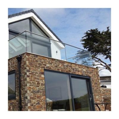 中国 U channel railing glass banister cost tin roof fence 販売のため